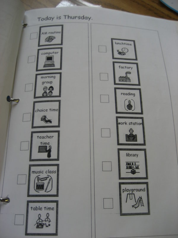 Seven Steps for Setting up a Stellar Autism Classroom: Schedules - The ...