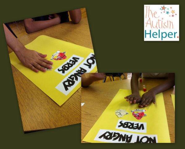 Angry Verbs {making grammar fun} - The Autism Helper