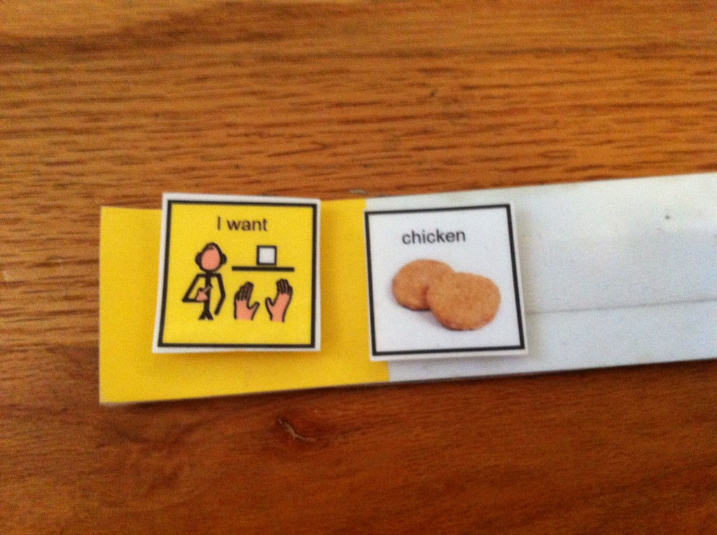 Adapted PECS Sentence Strip - The Autism Helper