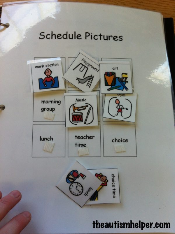 Homework and Independent Work for Non-Readers - The Autism Helper