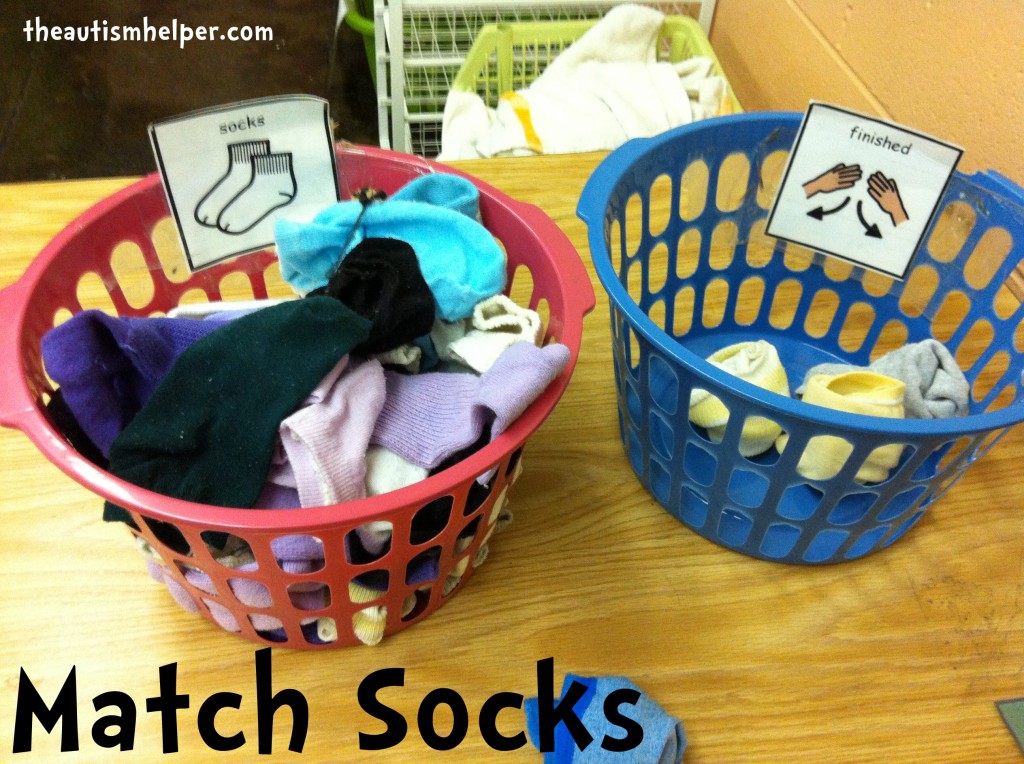 Freebie Friday: Life Skills Visuals and Schedule - The Autism Helper