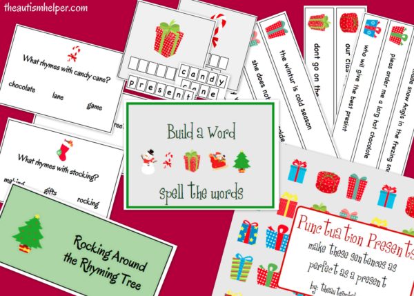 Christmas Reading Centers and Literacy Games! … and Cyber Monday Sale ...