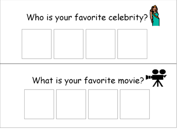 Freebie Friday: Visual Questions! - The Autism Helper