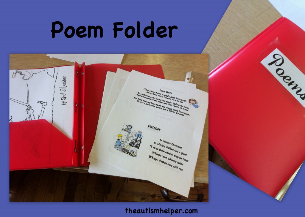 Snow Globe Poem Activity - The Autism Helper