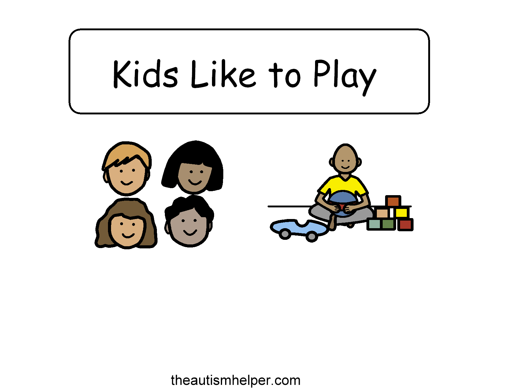 Kids Like to Play - The Autism Helper