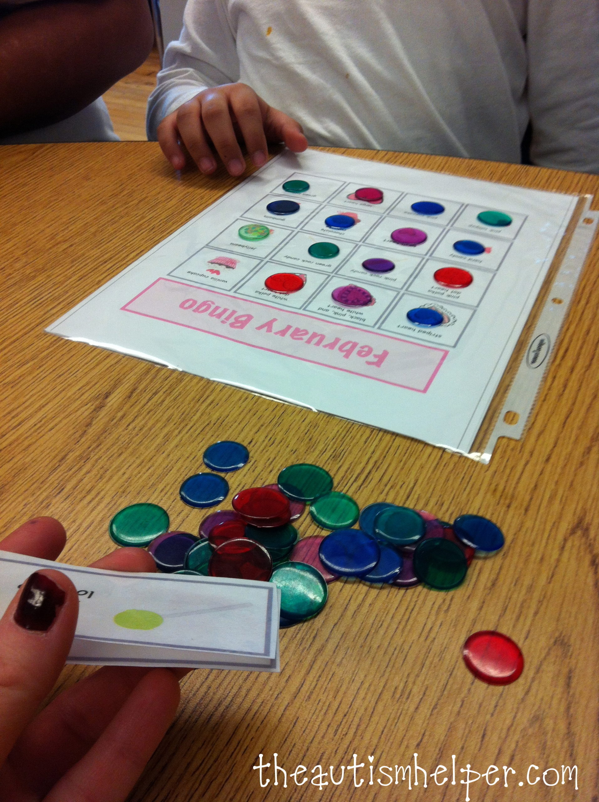 Valentine's Party Prepping - The Autism Helper