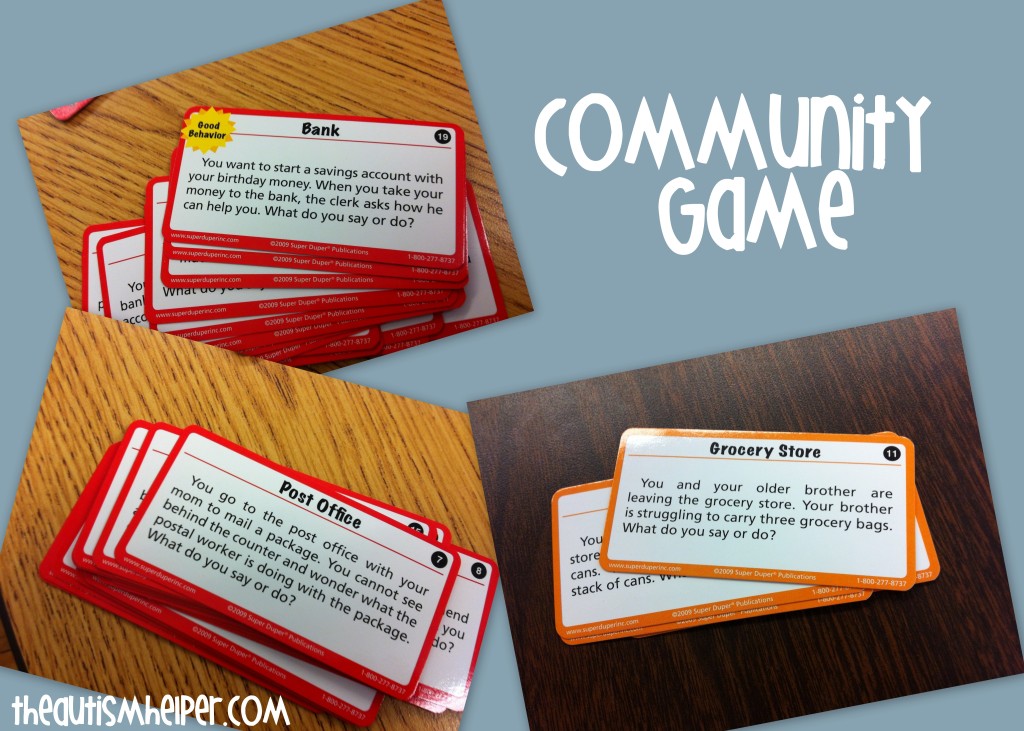 Community Helpers Game - The Autism Helper