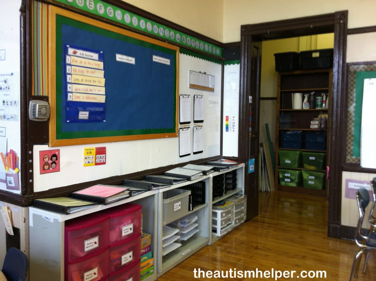 Autistic Classroom Set Up For Students