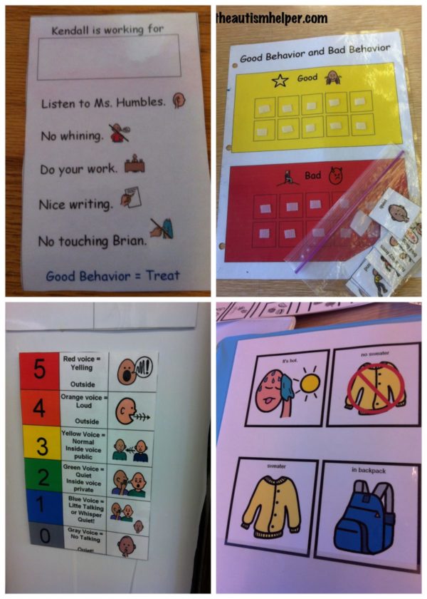 Visuals {Behavior Visuals} - The Autism Helper