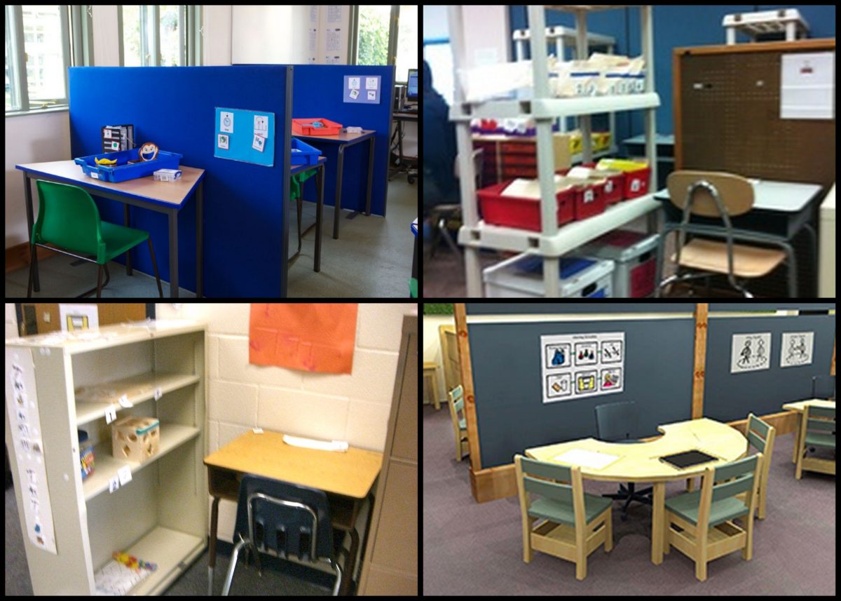 Classroom Structure {Visually Divided and Defined} - The Autism Helper