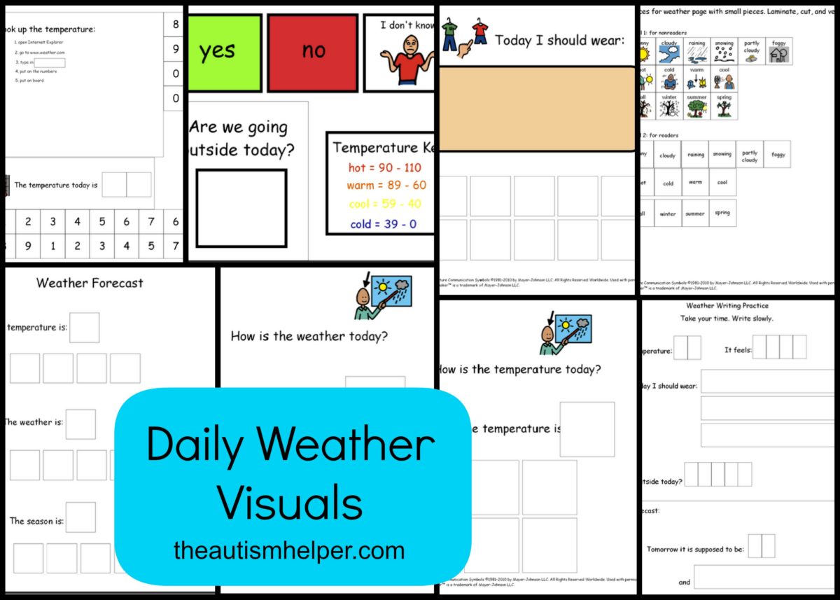 Weather Mega Pack - The Autism Helper