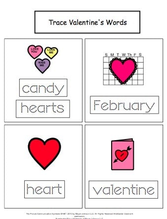 February Reading Lesson Plans - The Autism Helper