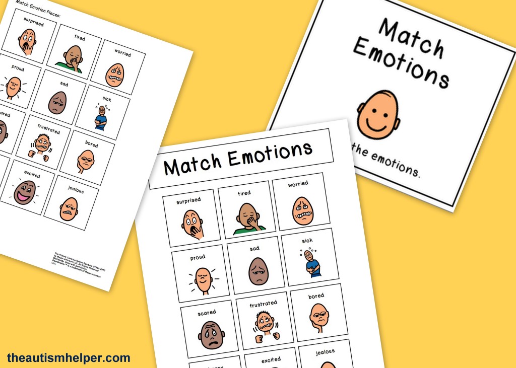 Behavior & Emotion File Folders - The Autism Helper