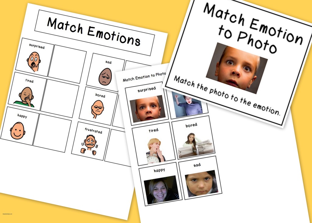 Behavior & Emotion File Folders - The Autism Helper