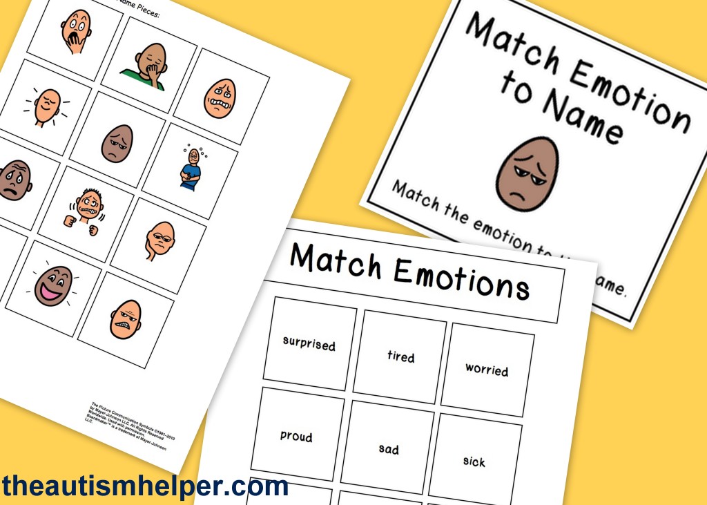 Behavior & Emotion File Folders - The Autism Helper