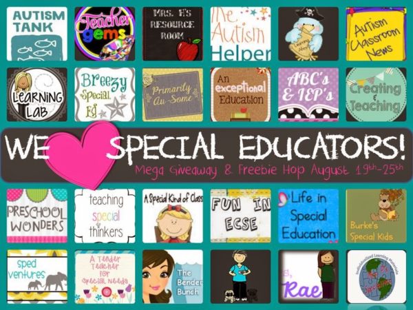 Freebie Blog Hop - The Autism Helper