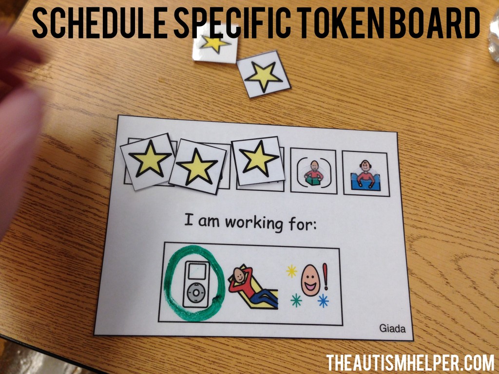 Schedule Based Token Boards - The Autism Helper