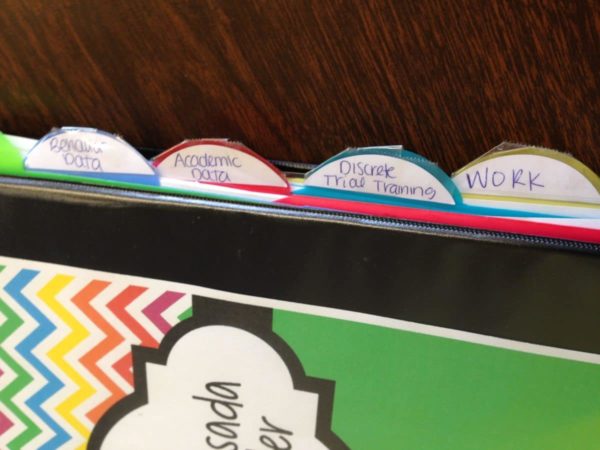 Setting Up a an Easy-to-Use Program Binder - The Autism Helper