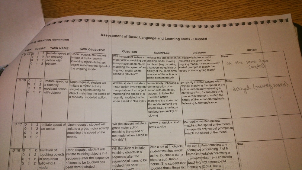 ABLLS: Sections C & D - The Autism Helper