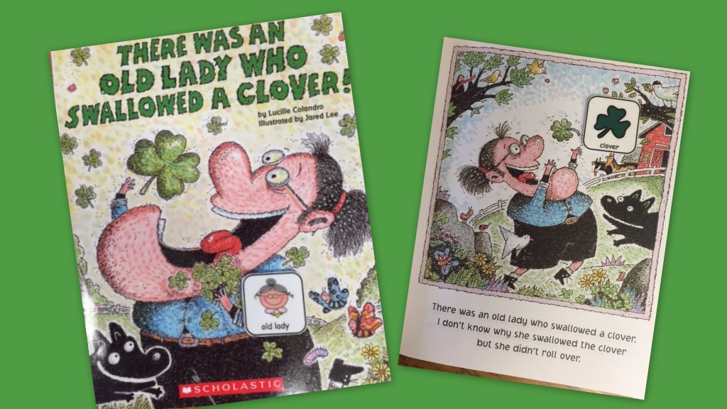 There Was An Old Lady Who Swallowed A Clover {free resource} - The ...