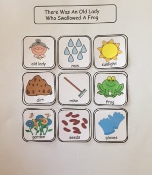 There Was An Old Lady Who Swallowed A Frog! - The Autism Helper