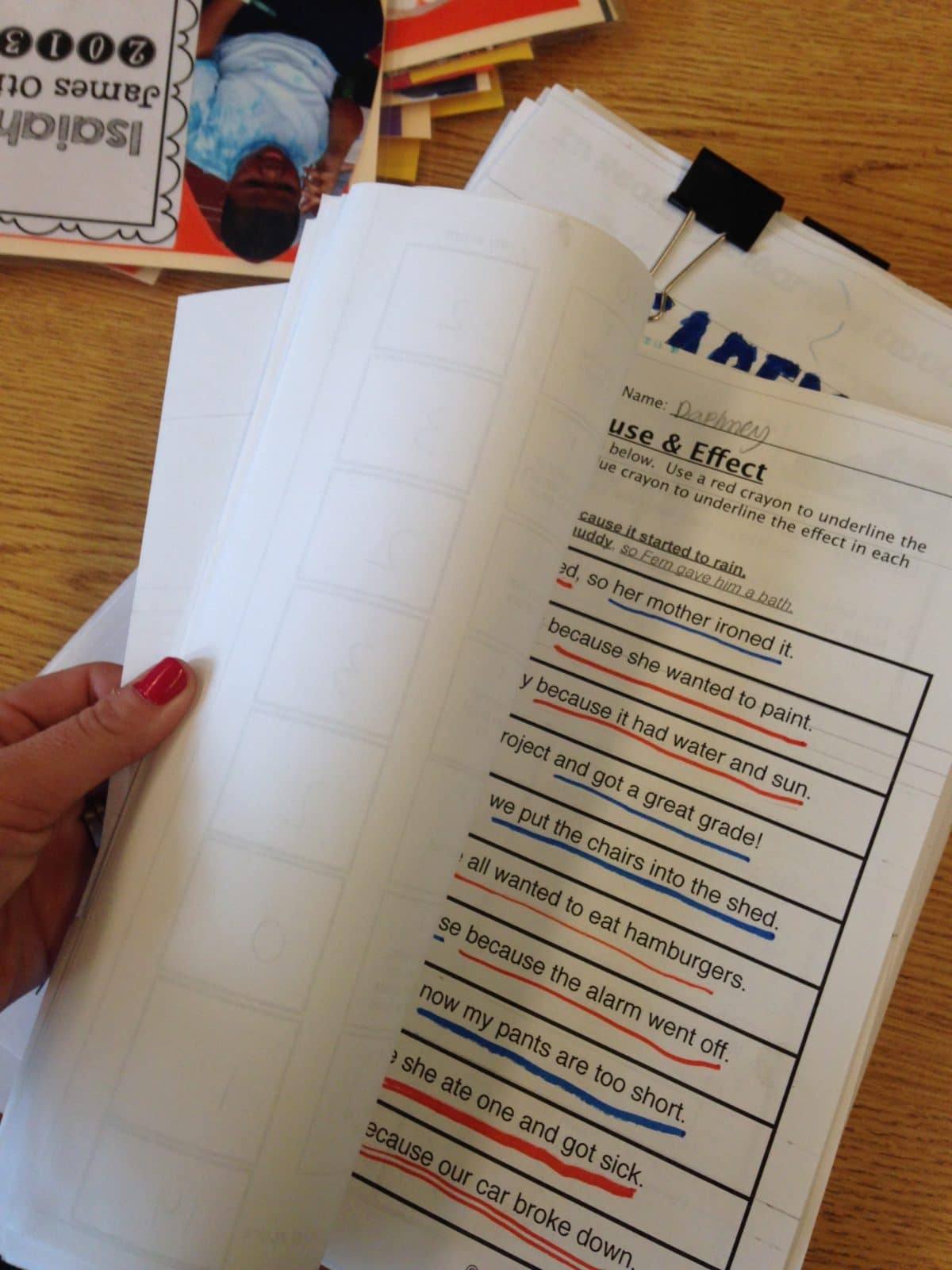 Academic Year In Review {End of Year Portfolio} - The Autism Helper