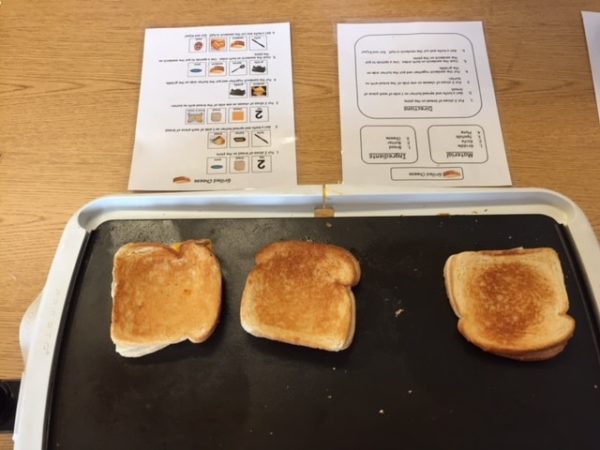 Grilled Cheese Please! {free recipe download} - The Autism Helper