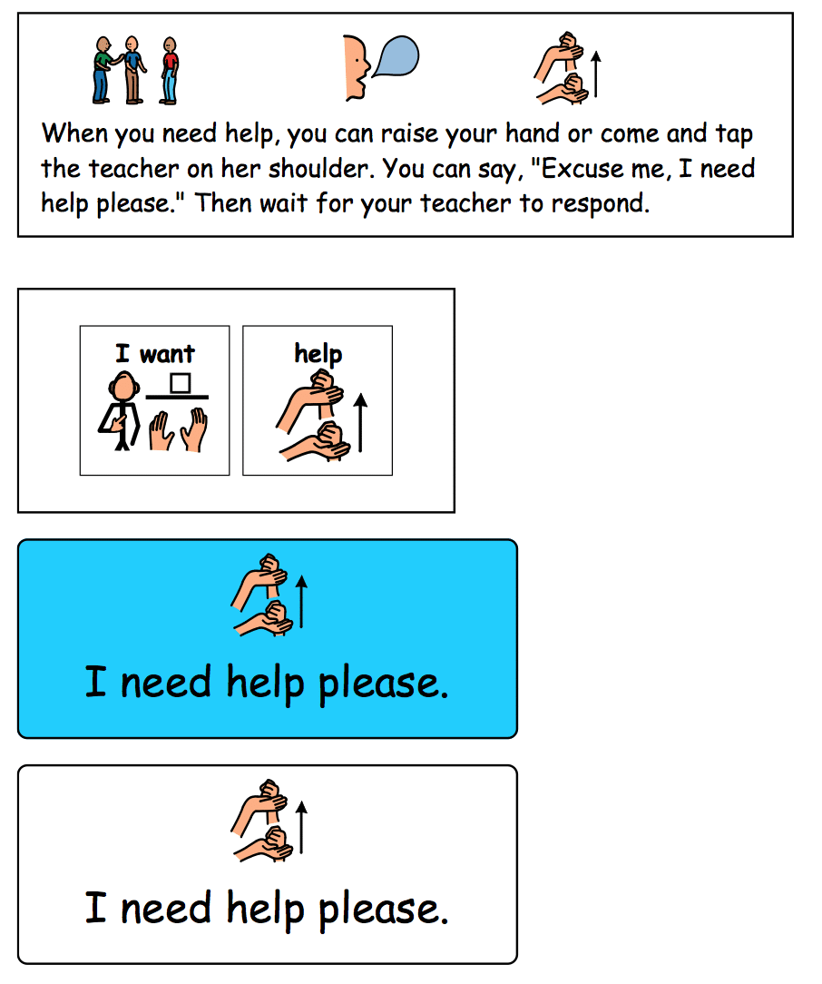 Using Language to Get Attention Appropriately {ie. teaching ...