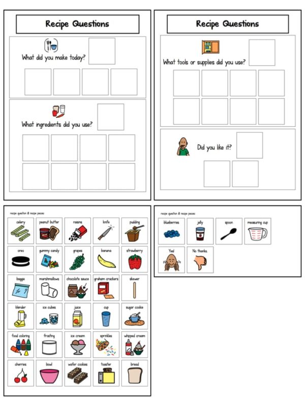 Visual Recipes: Summer Treats & Snacks - The Autism Helper