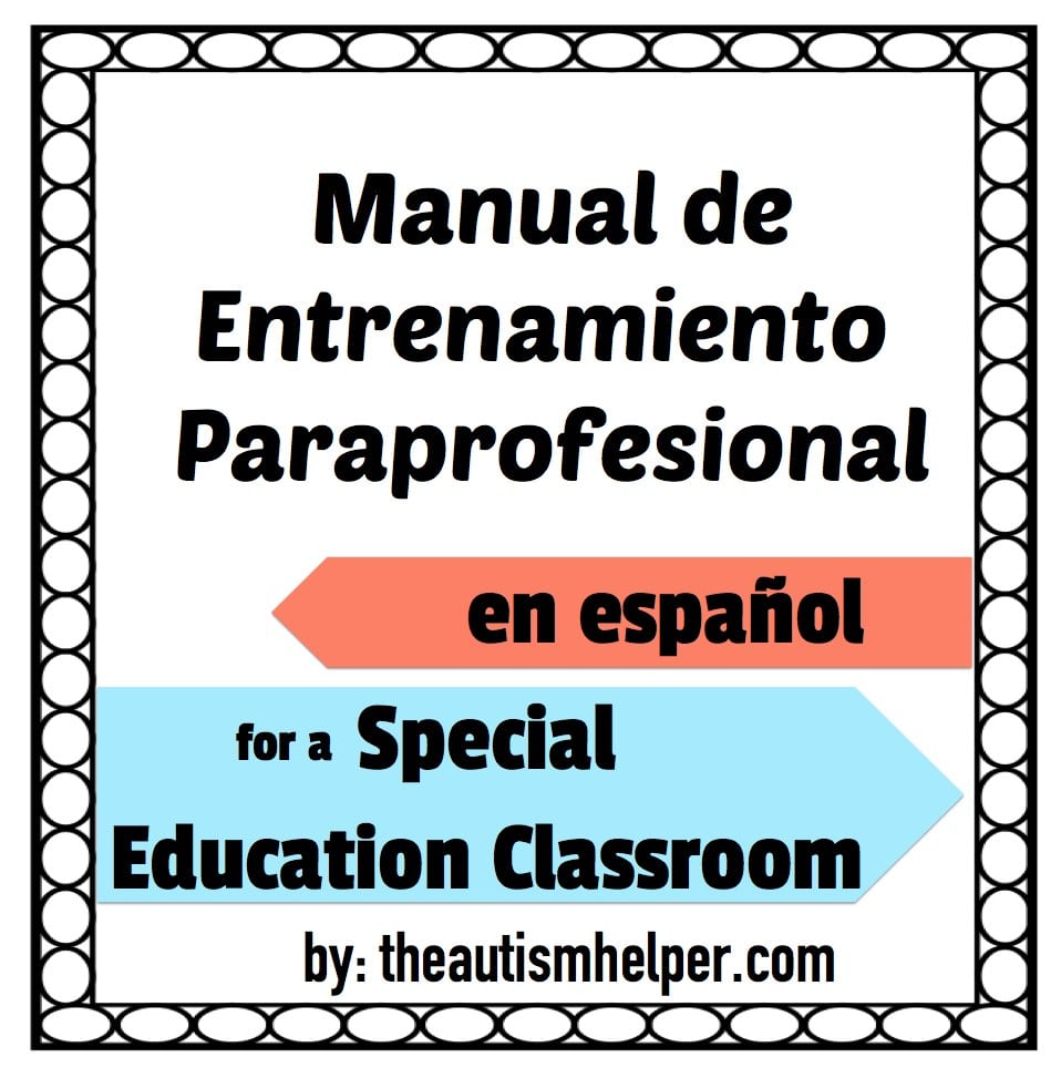Training Your Paraprofessionals - The Autism Helper