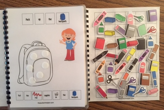Pack Up The Backpack! - The Autism Helper