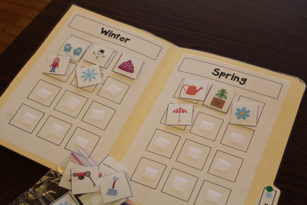 Weather & Season Themed File Folder Activities - The Autism Helper