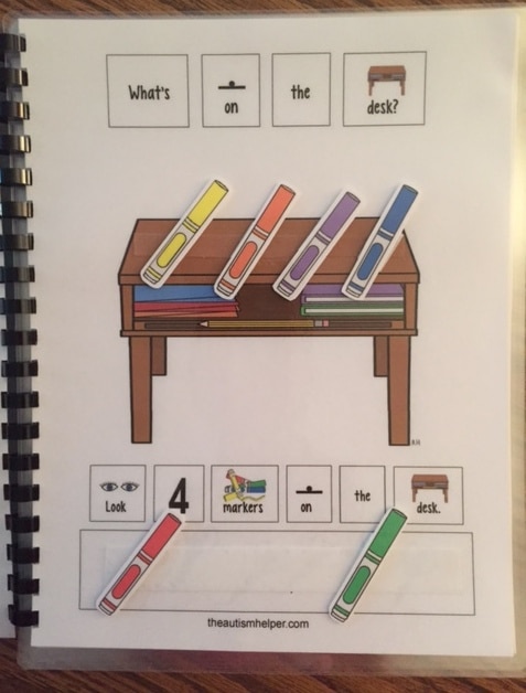 What's on the Desk? - The Autism Helper