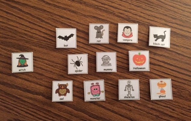 "10 Timid Ghosts" Book Pictures and Questions {freebie!} - The Autism ...