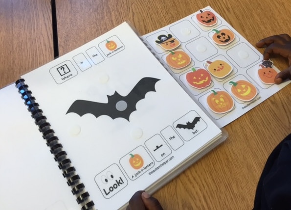 "Where is the Jack-O-Lantern?" Book with Pumpkin Craft - The Autism Helper