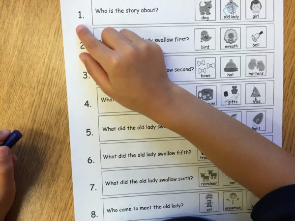 There Was an Old Lady Who Swallowed A Bell and Reindeer Craft! - The ...