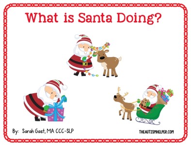 Christmas Adapted Books! - The Autism Helper