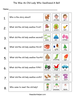 There Was an Old Lady Who Swallowed A Bell and Reindeer Craft! - The ...