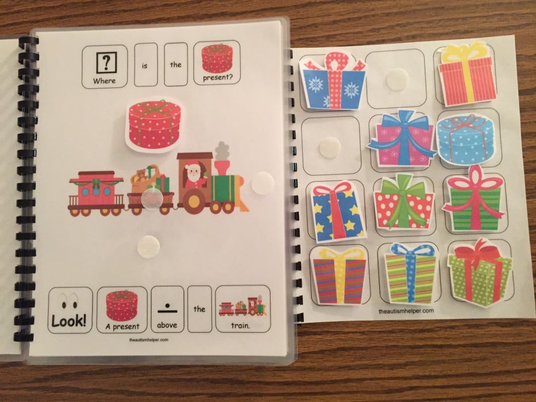 Get Prepared - Christmas Adapted Books! - The Autism Helper