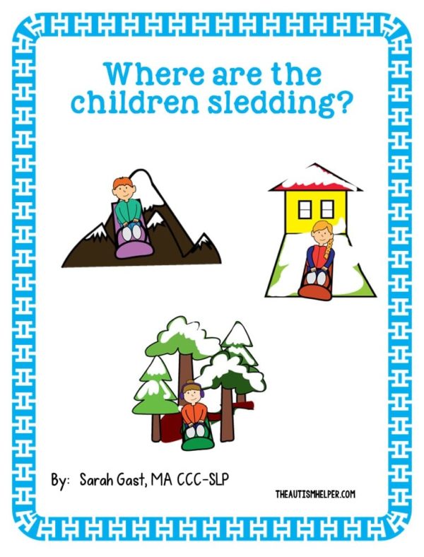 Winter Adapted Books! - The Autism Helper