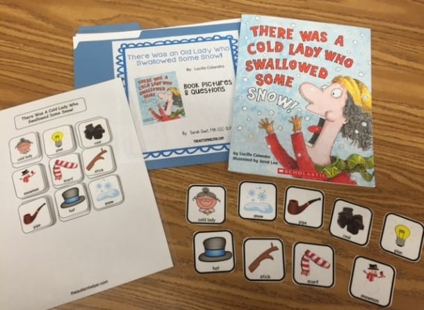 There Was A Cold Lady Who Swallowed Some Snow! - The Autism Helper