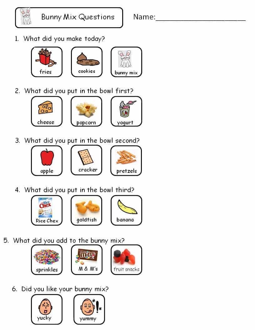 Bunny Mix! - The Autism Helper