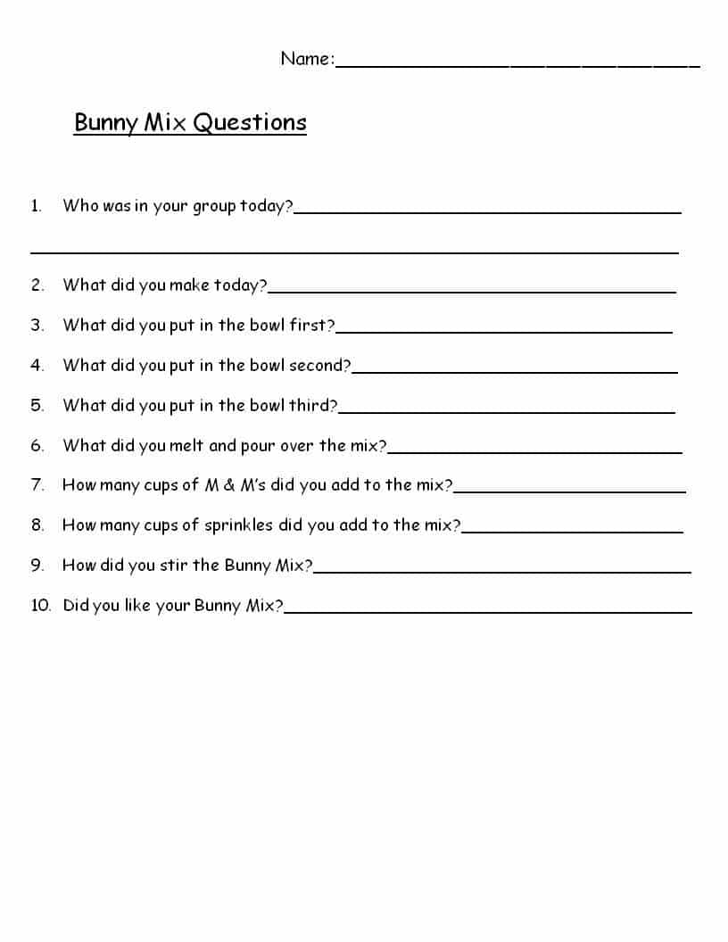 Bunny Mix! - The Autism Helper