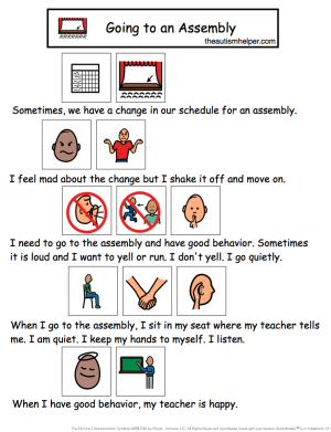 Fire Drill Social Story {and more} - The Autism Helper