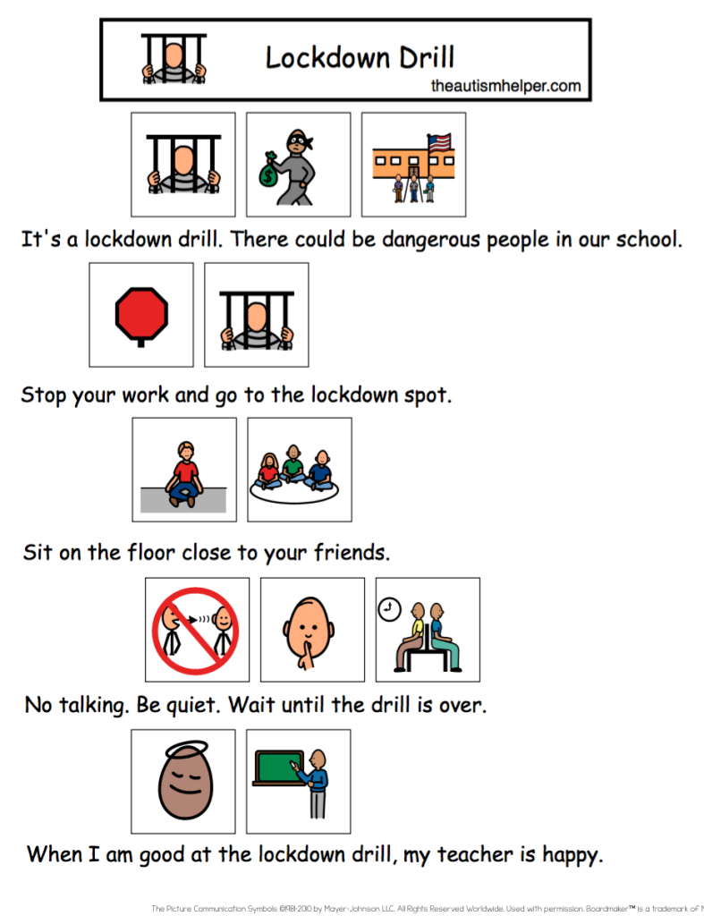 Fire Drill Social Story {and more} - The Autism Helper