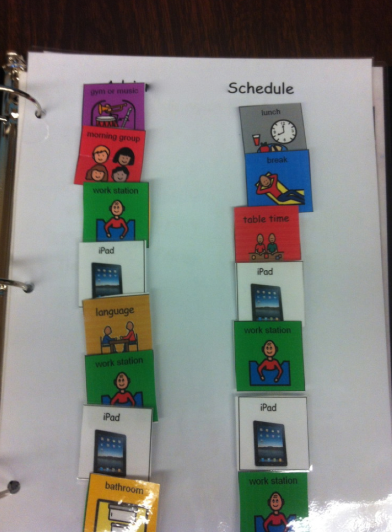 8 Types of Visual Student Schedules - The Autism Helper