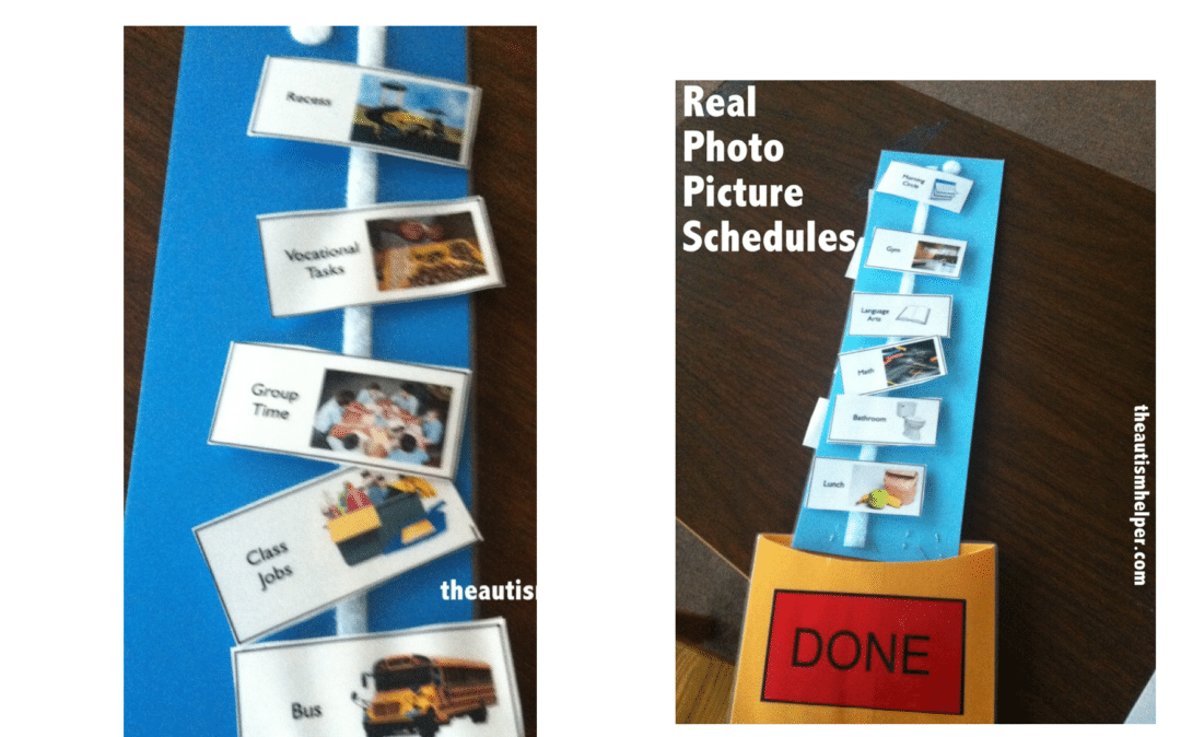 8 Types of Visual Student Schedules - The Autism Helper