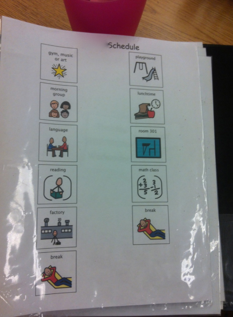 8 Types of Visual Student Schedules - The Autism Helper