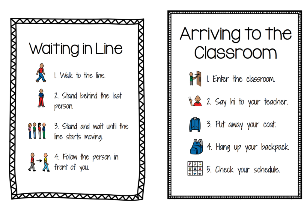 Using Mini Schedules in Your Classroom - The Autism Helper