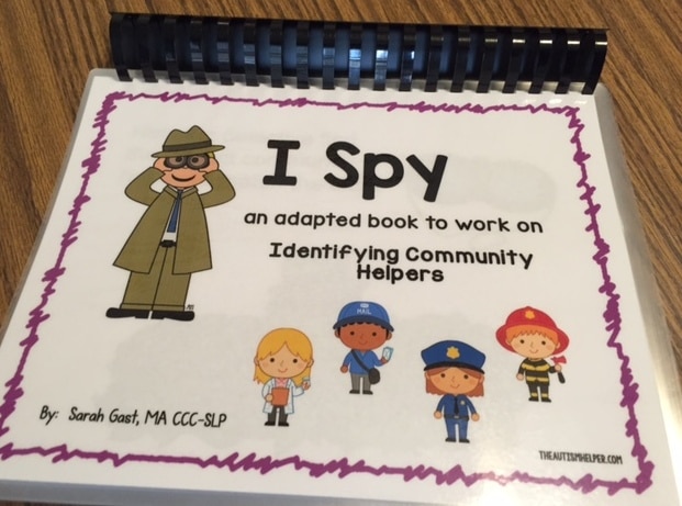 I Spy Community Helpers! - The Autism Helper